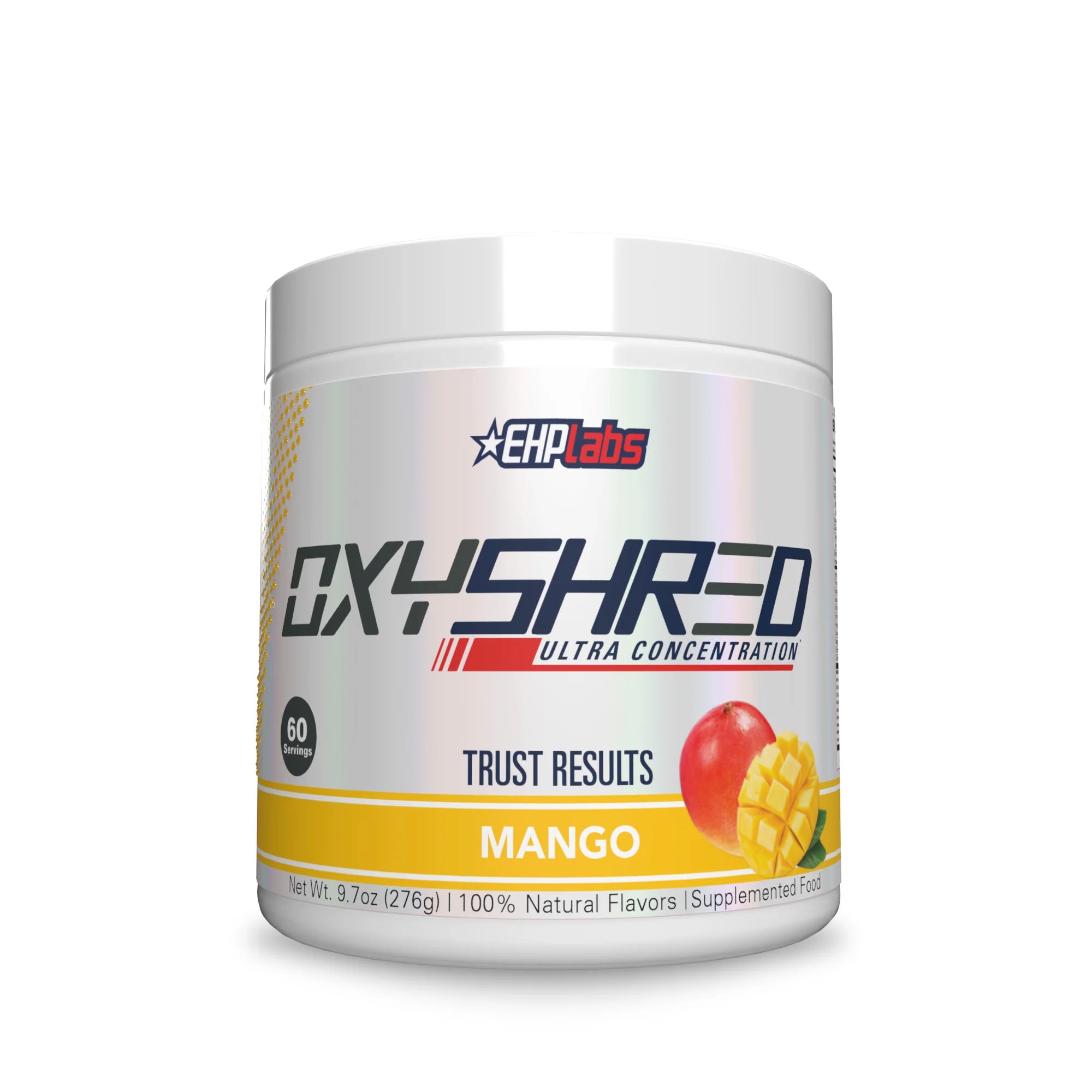 OxyShred Ultra Concentrate by EHPlabs - 276g (60 Serves) - Mango ...